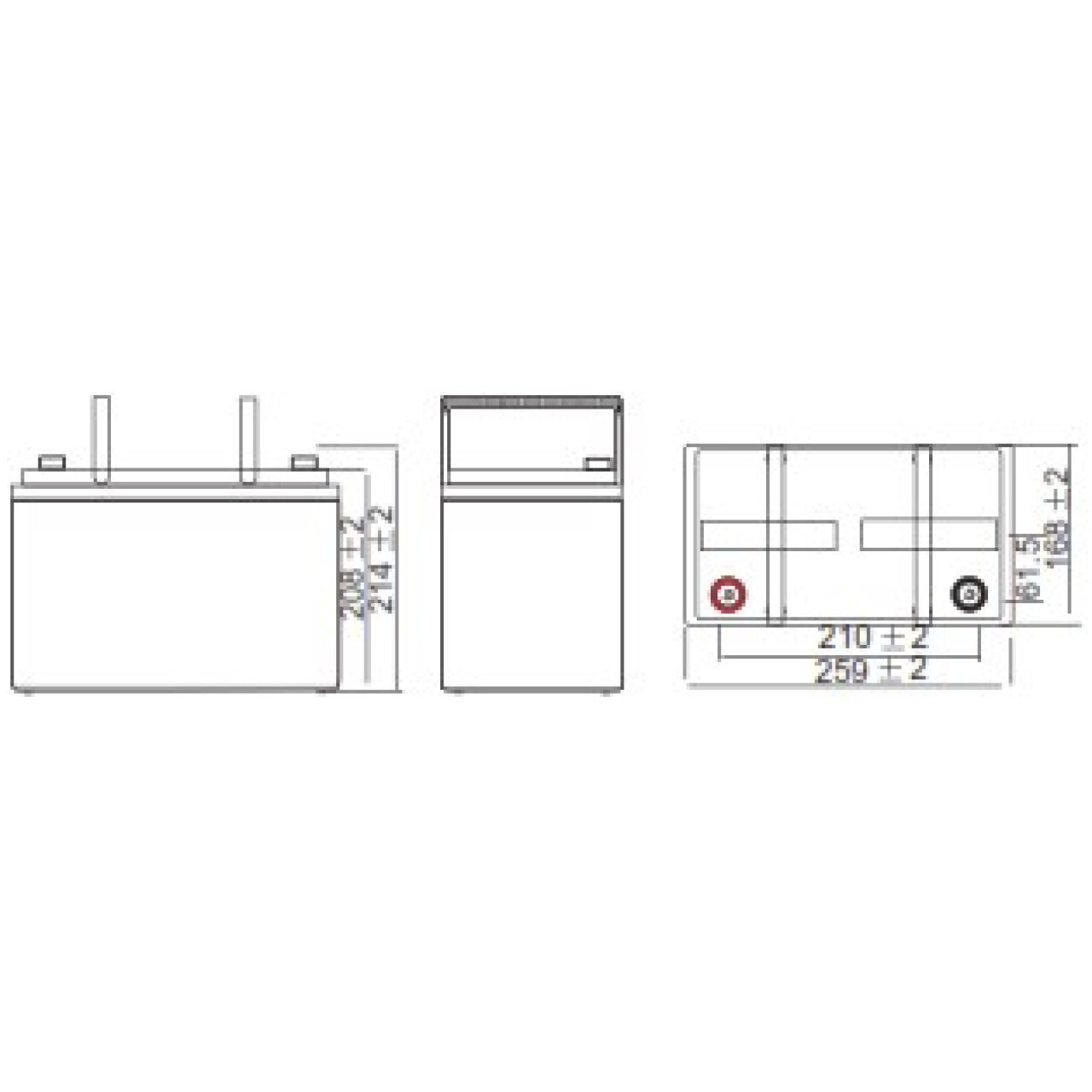 Power Sonic 12V 75Ah PS-12750 | MAKS POWER