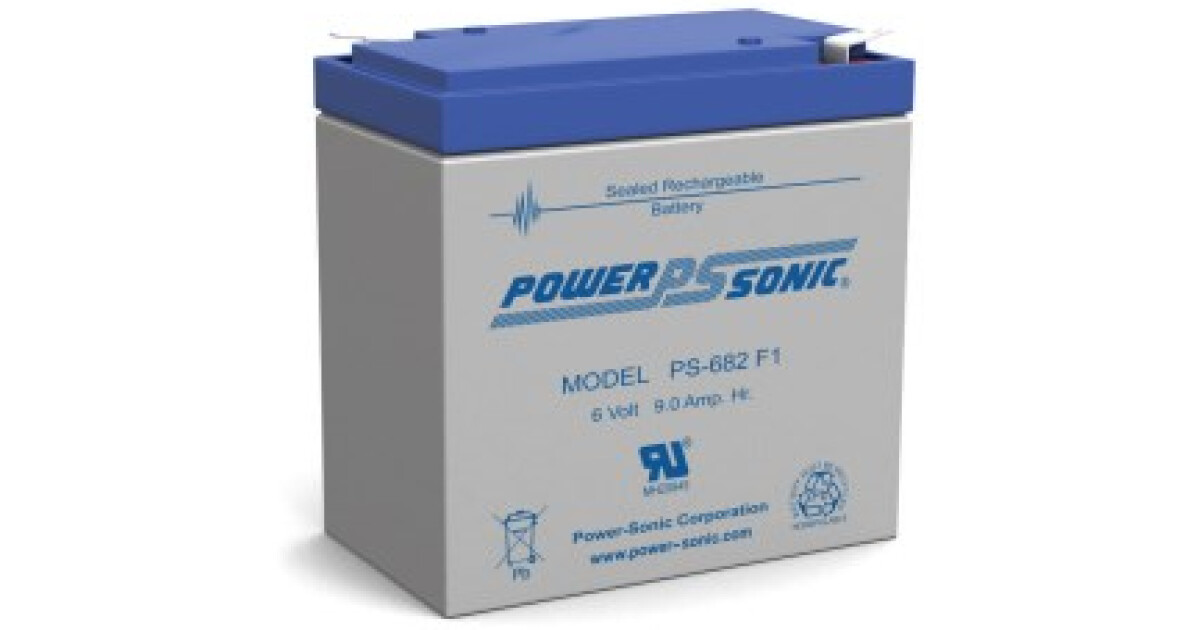 Power Sonic 6V 8,0Ah PS-682 | MAKS POWER