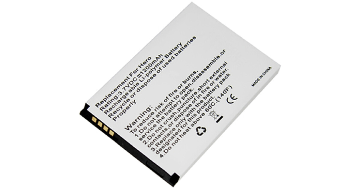 HTC Hero G3 zamjenska baterija | MAKS POWER