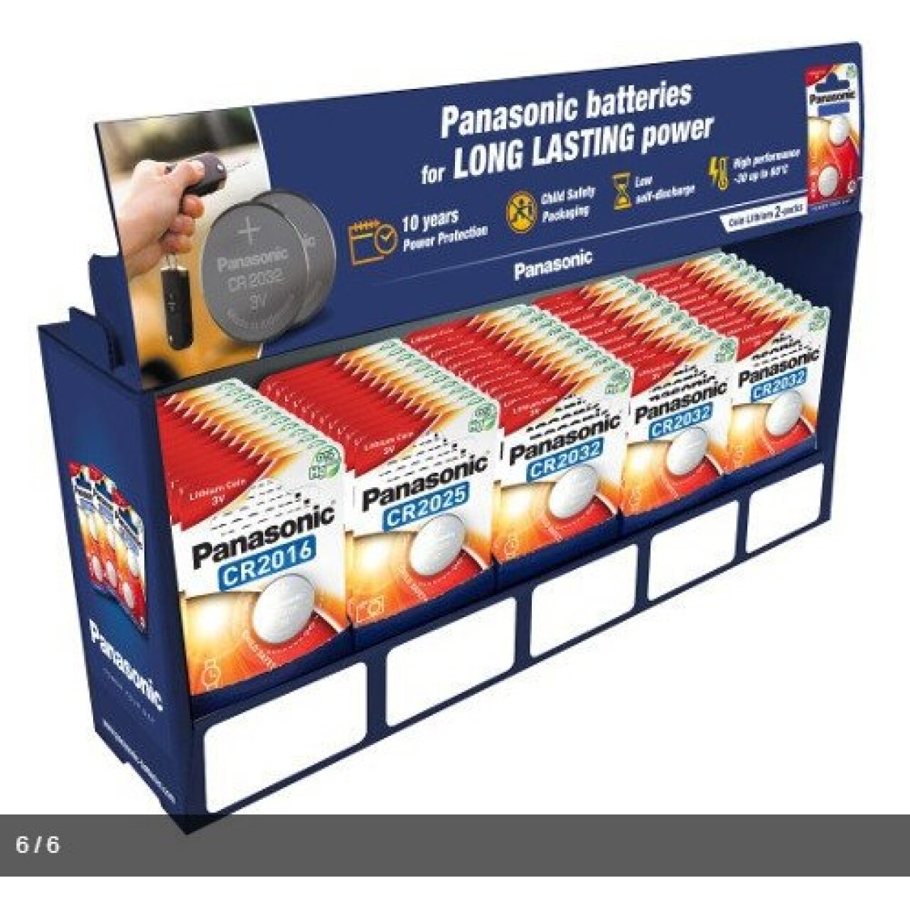 Panasonic Dugmaste baterije stalak | MAKS POWER
