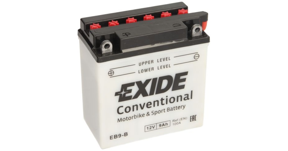 Bike EXIDE EB9-B 12V 9Ah | MAKS POWER