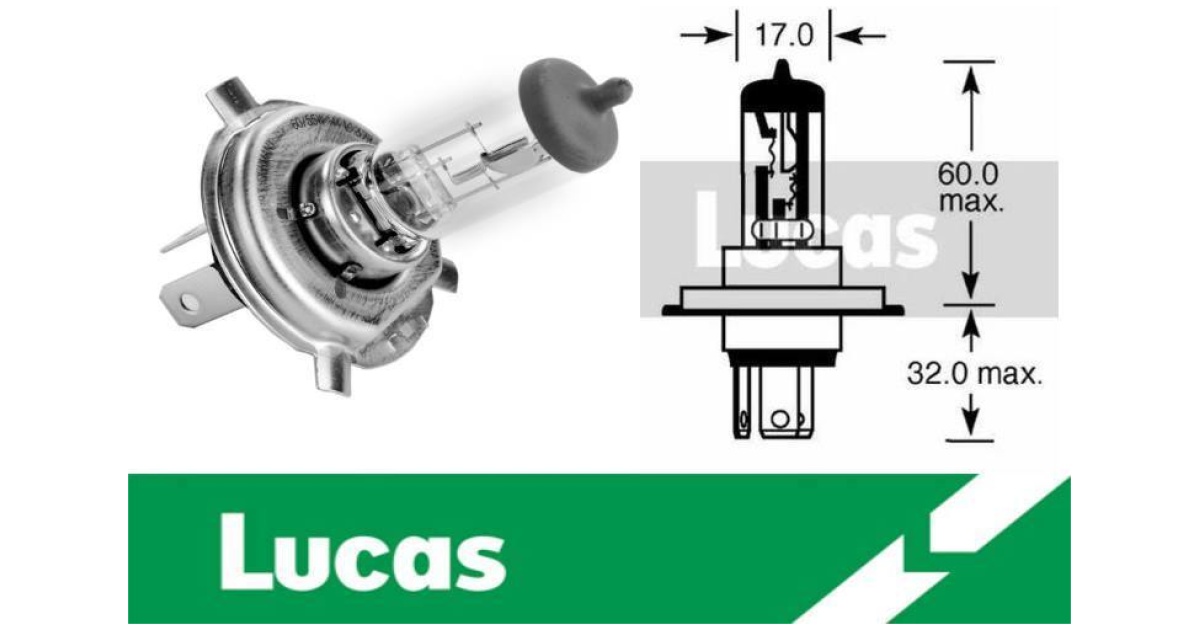 LUCAS žarulja H4 12V 60/55W | MAKS POWER