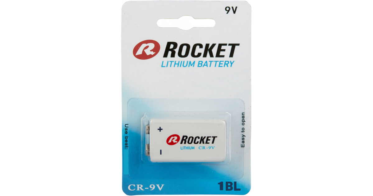 Rocket CR9V Litij 9V 6LF22 | MAKS POWER