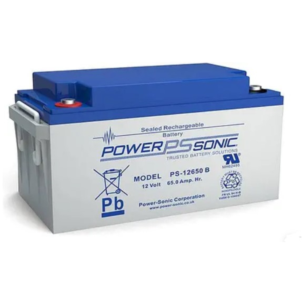 PowerSonic 12V 65Ah AGM | MAKS POWER