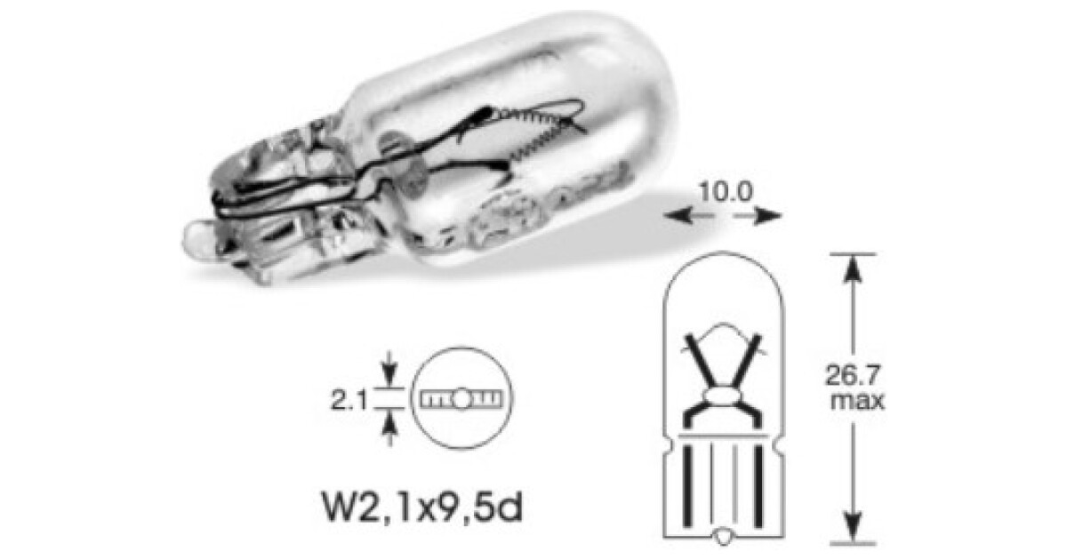 TESLA 12V 3W T10 ubodna | MAKS POWER