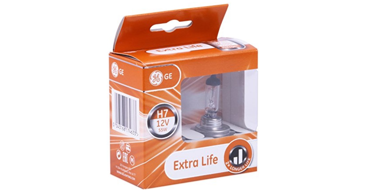 Žarulja GE H7 55W Extra Life | MAKS POWER