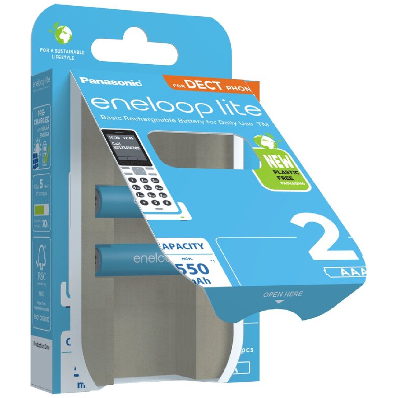 Eneloop Lite BK-4LCCE/2DE | MAKS POWER