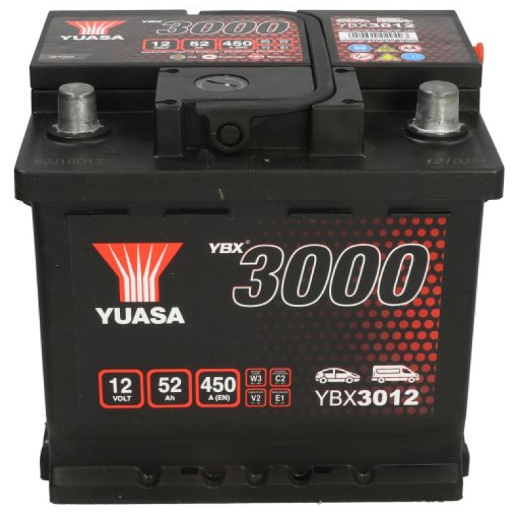 Yuasa 3000 52Ah +D YBX3012 | MAKS POWER