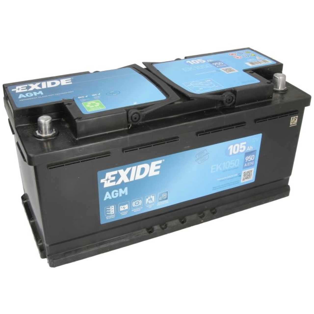 Exide EK1050 105Ah AGM | MAKS POWER