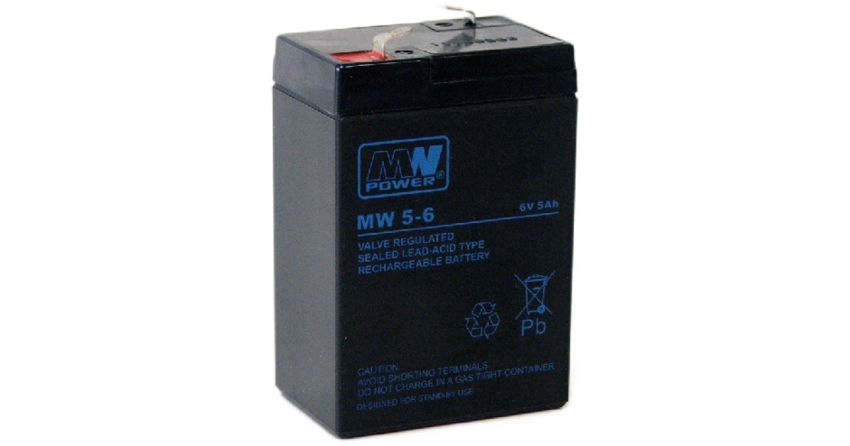 MW 6V 5Ah AGM | MAKS POWER