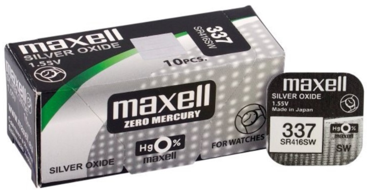Maxell 337 /SR416SW | MAKS POWER