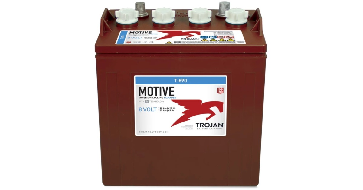 Trojan T-890 8V 190Ah/C20 | MAKS POWER