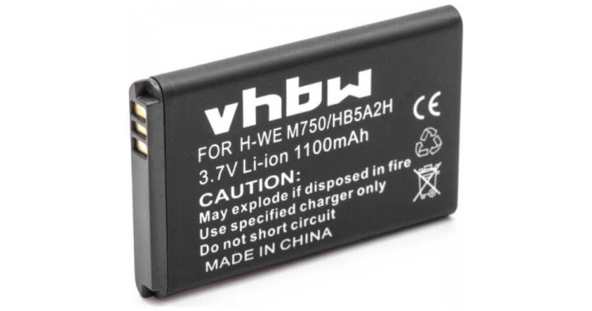 Huawie M750 , U7591 3,7V 1100mAh | MAKS POWER