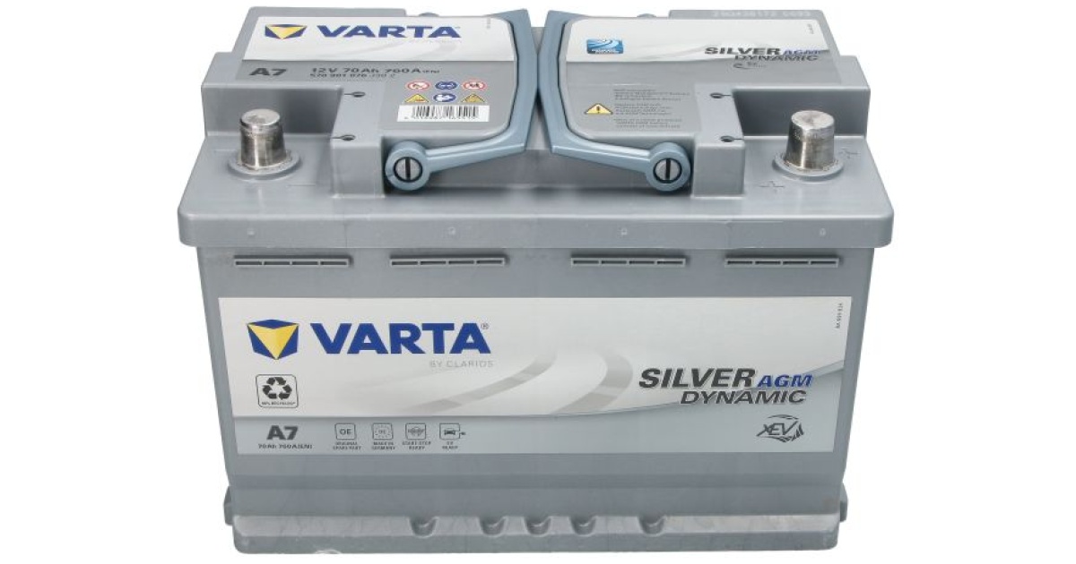 Varta Silver AGM 70Ah 760A | MAKS POWER