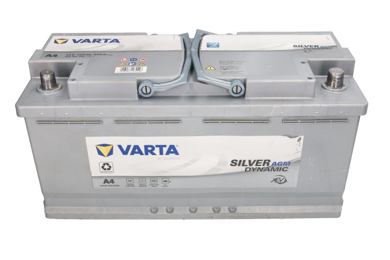 Varta Silver AGM 105Ah 950A | MAKS POWER