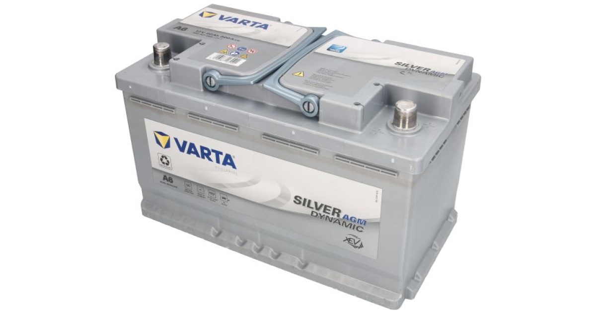 Varta Silver AGM 80Ah 800A | MAKS POWER