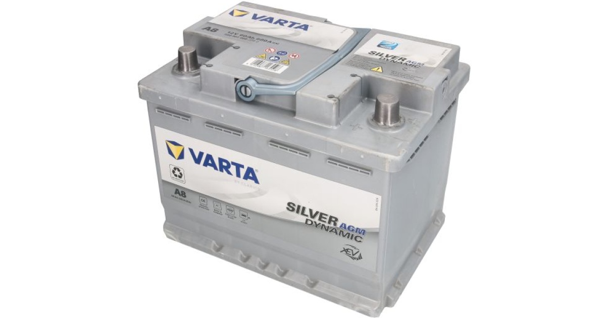 Varta Silver AGM 60Ah 680A | MAKS POWER